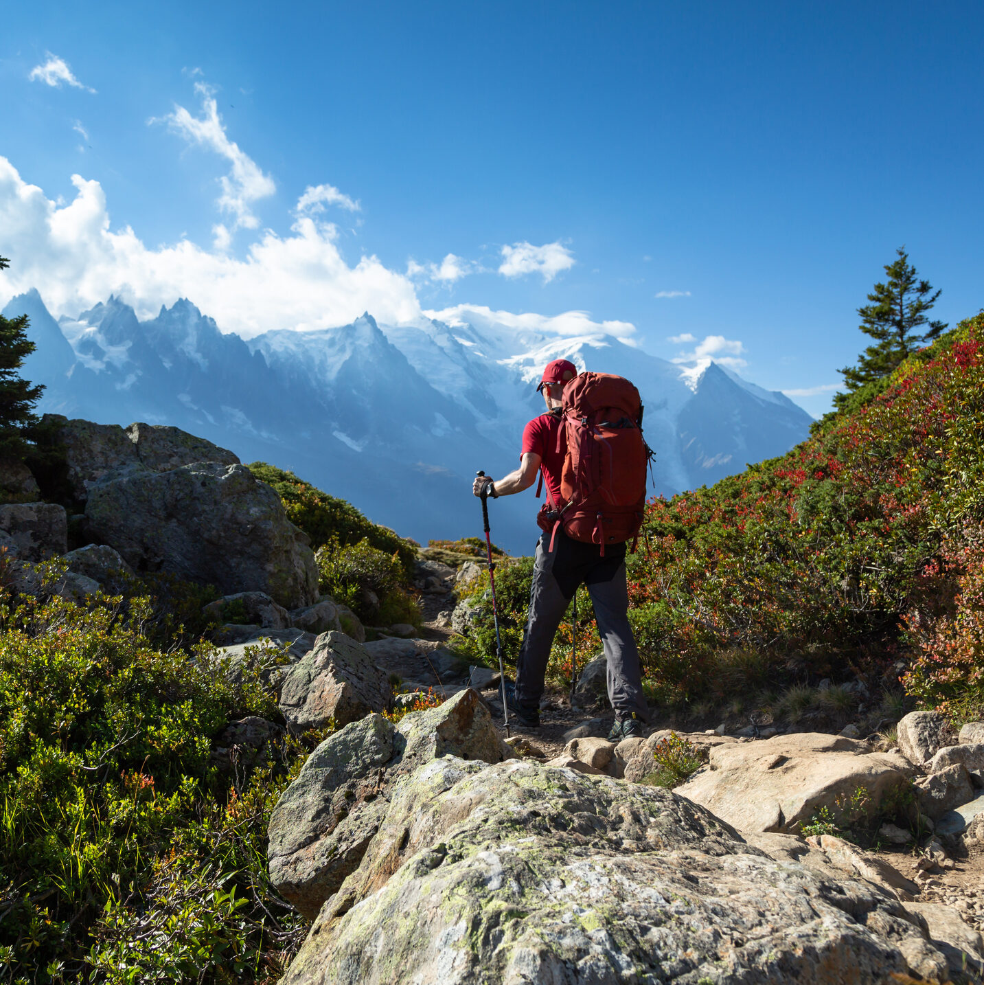 Randonnée en montagne, dans la vallée de Chamonix - Chamonix OorZone